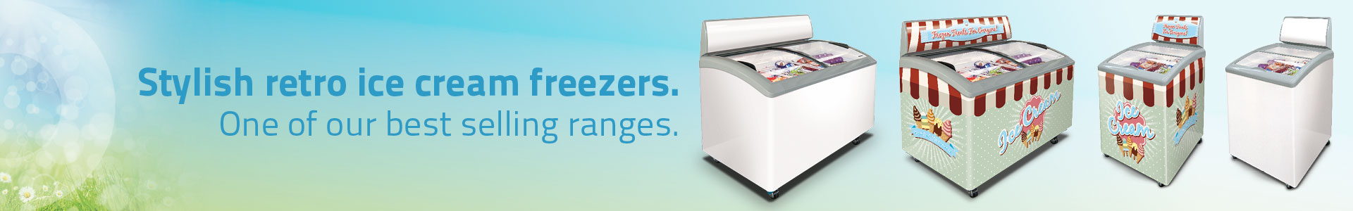 Ice Cream Display Chest Freezers | Husky Commercial